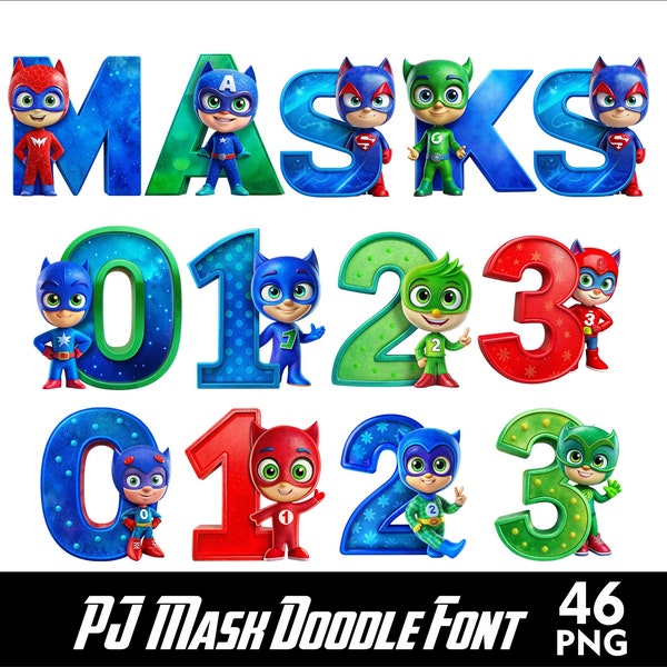 Pj Masks Mask - Etsy