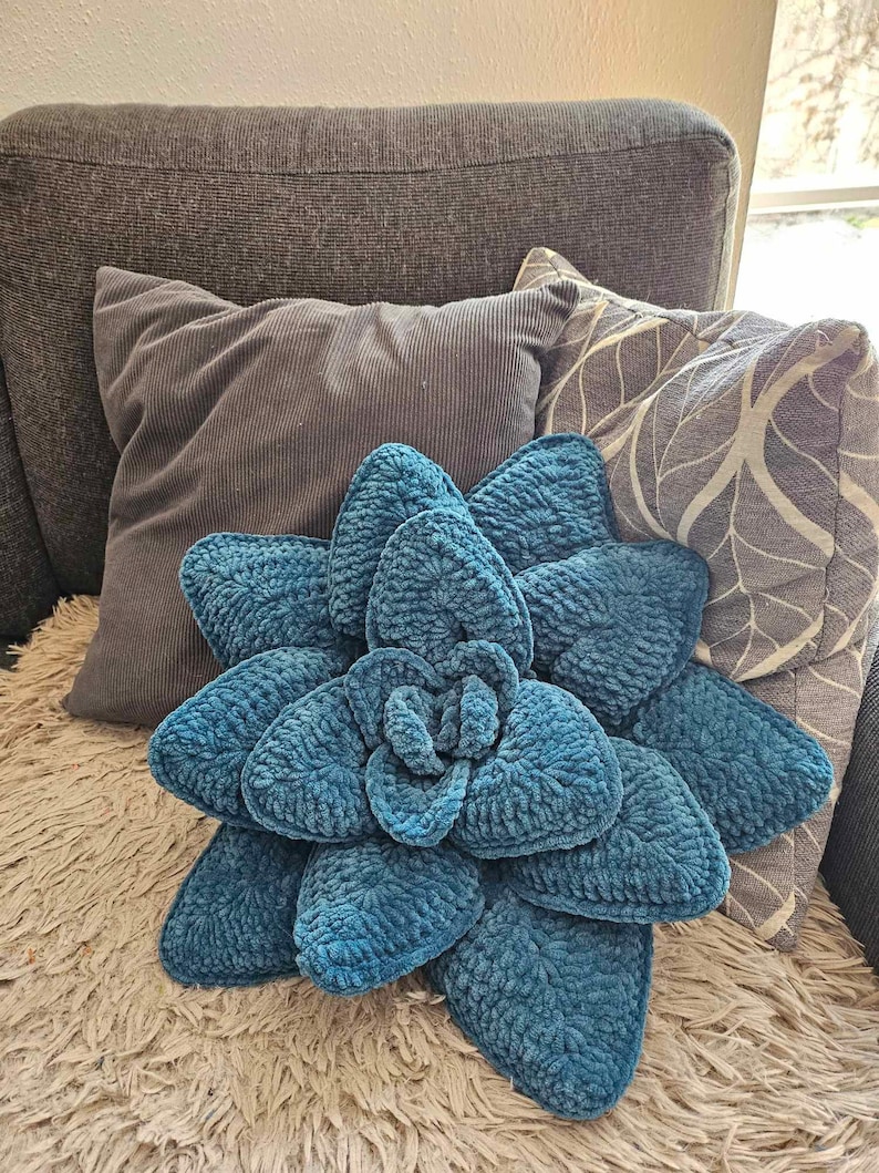 Flower Pillow Pdf Pattern - Etsy
