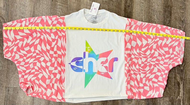 Cher Graphic T With Flowy Sleeves - Etsy