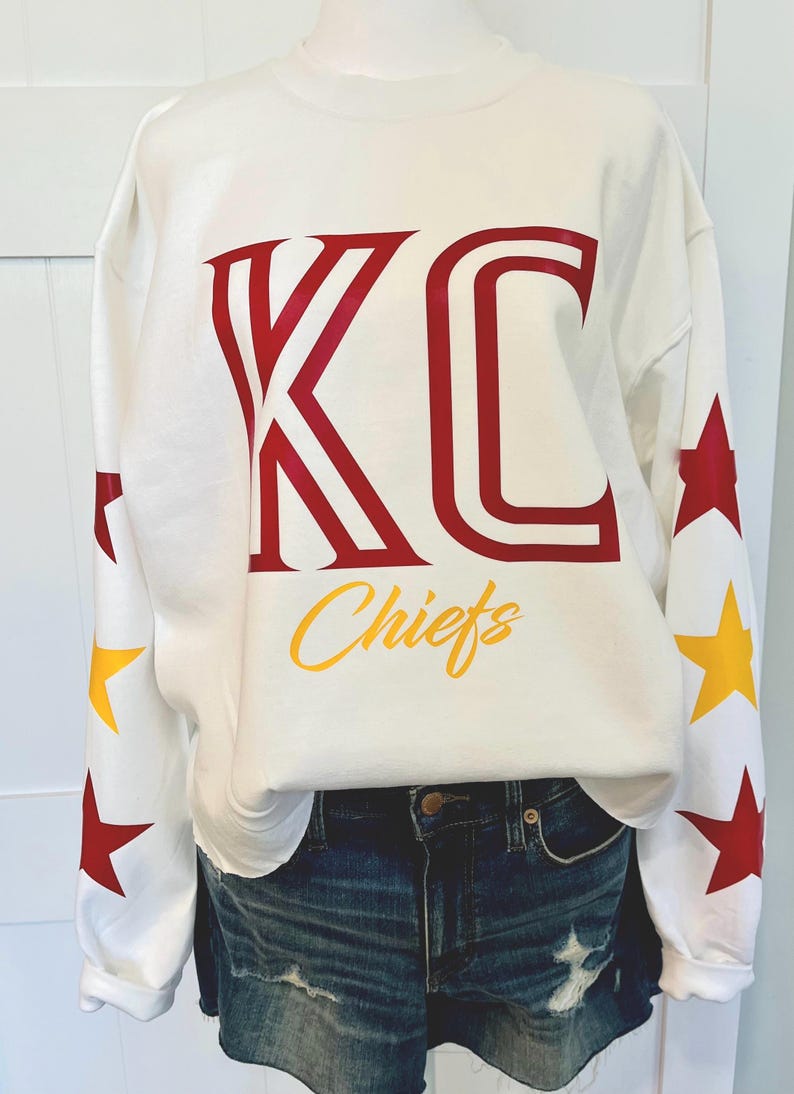 New KC Chiefs Sweatshirt - Etsy