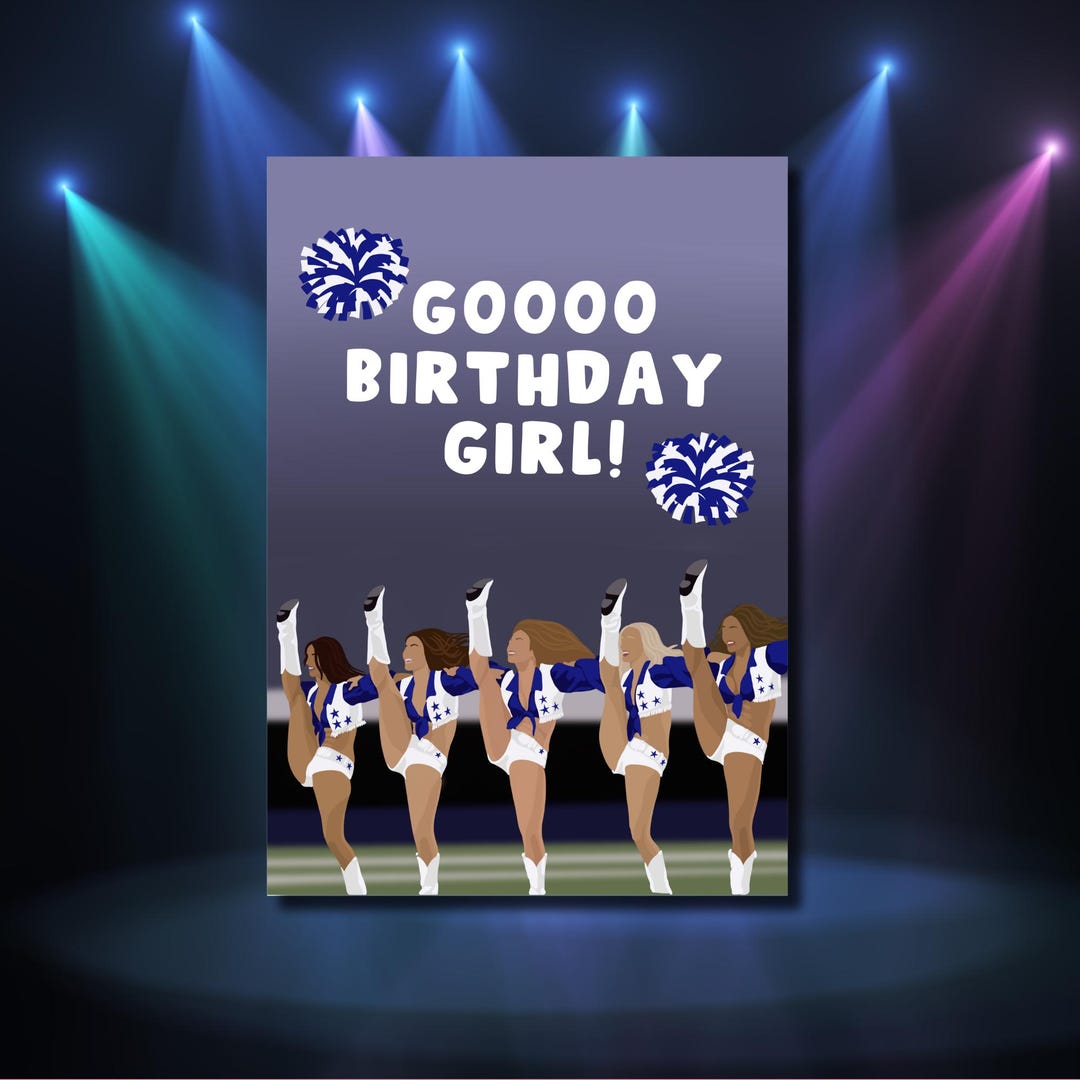 Dcc Birthday Card for Her, for Sister, Friend, Bestie, Daughter Dallas ...