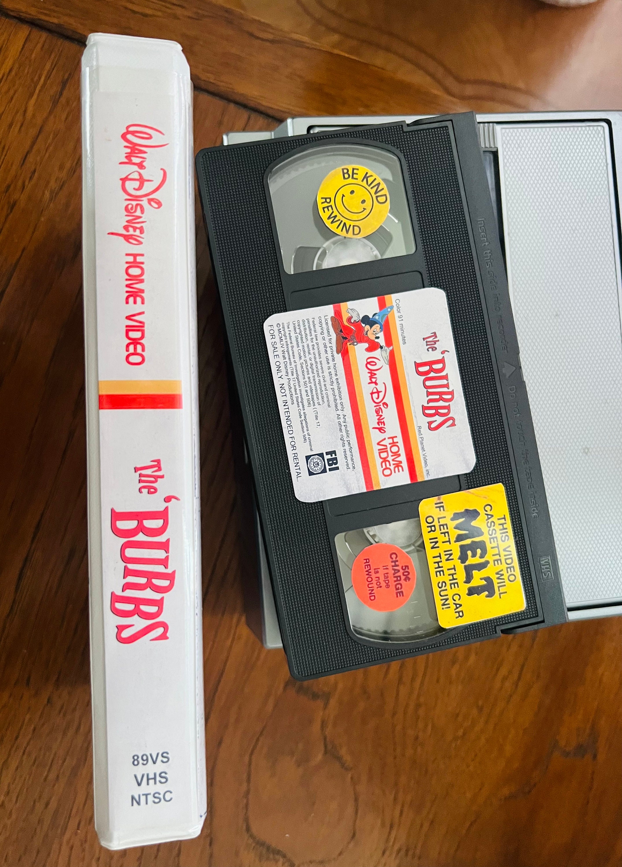 The burbs Custom VHS Slipcase NO MOVIE - Etsy