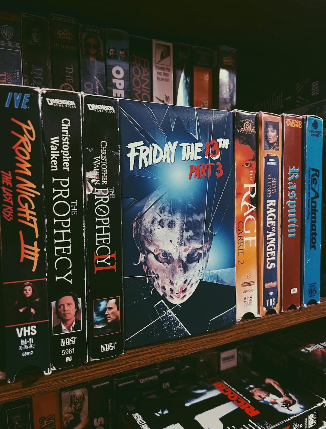 Friday the 13th Part 3 Custom VHS Tape - Showtime Premiere With ...