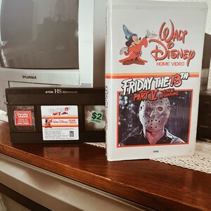Friday the 13th Part 5 A New Beginning Custom VHS Clamshell Slipcover ...