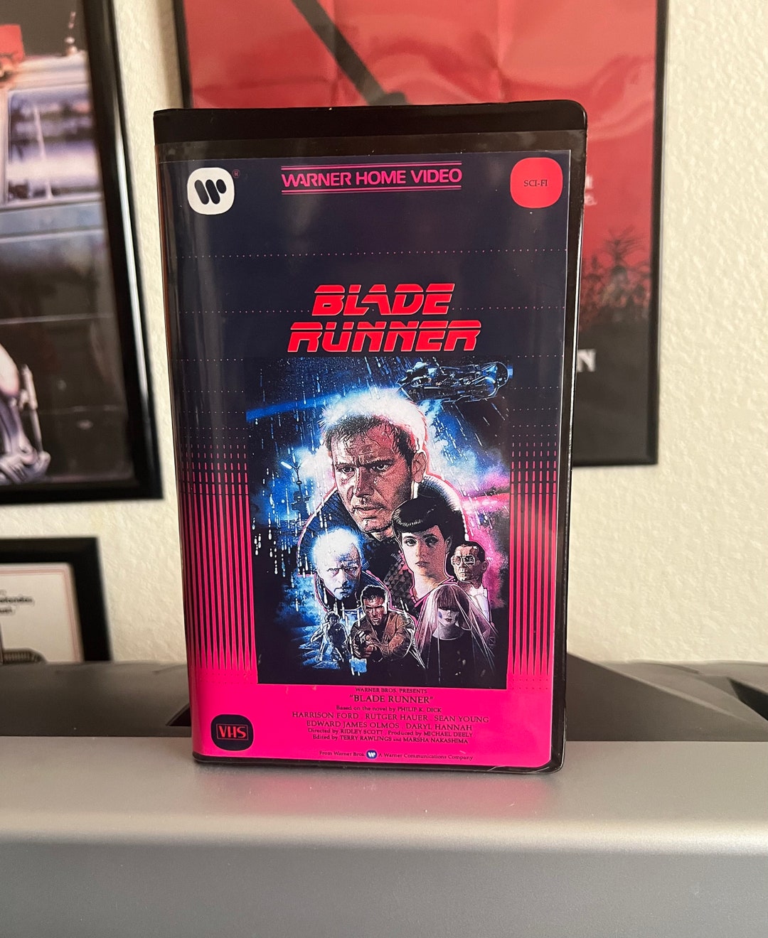 Blade Runner 1982 Warner Home Video Custom VHS Slipcover (NO MOVIE) - Etsy