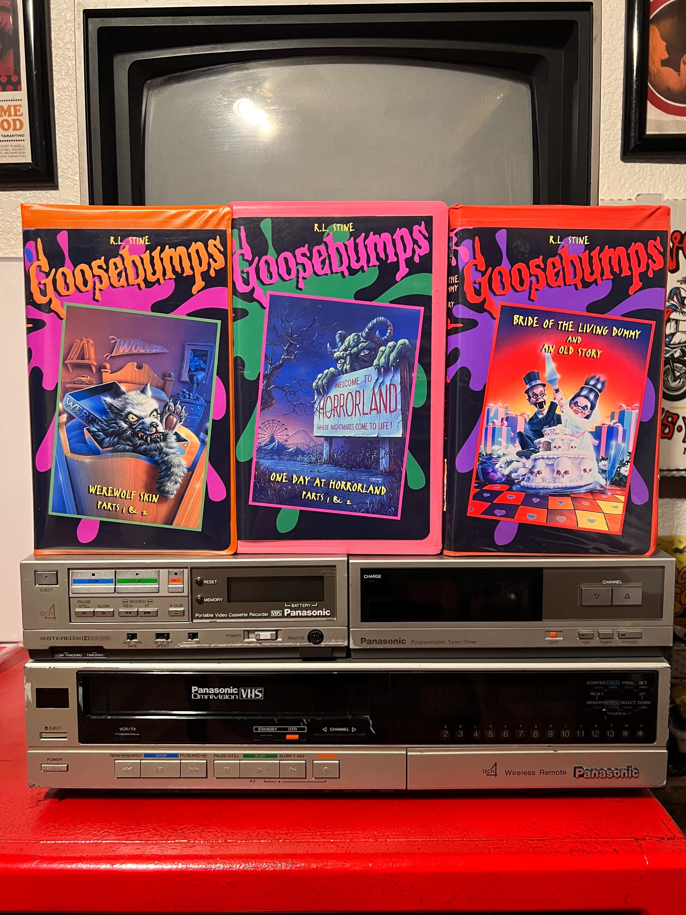 Custom Goosebumps VHS Slip Insert Only (no Cases) / Horrorland ...