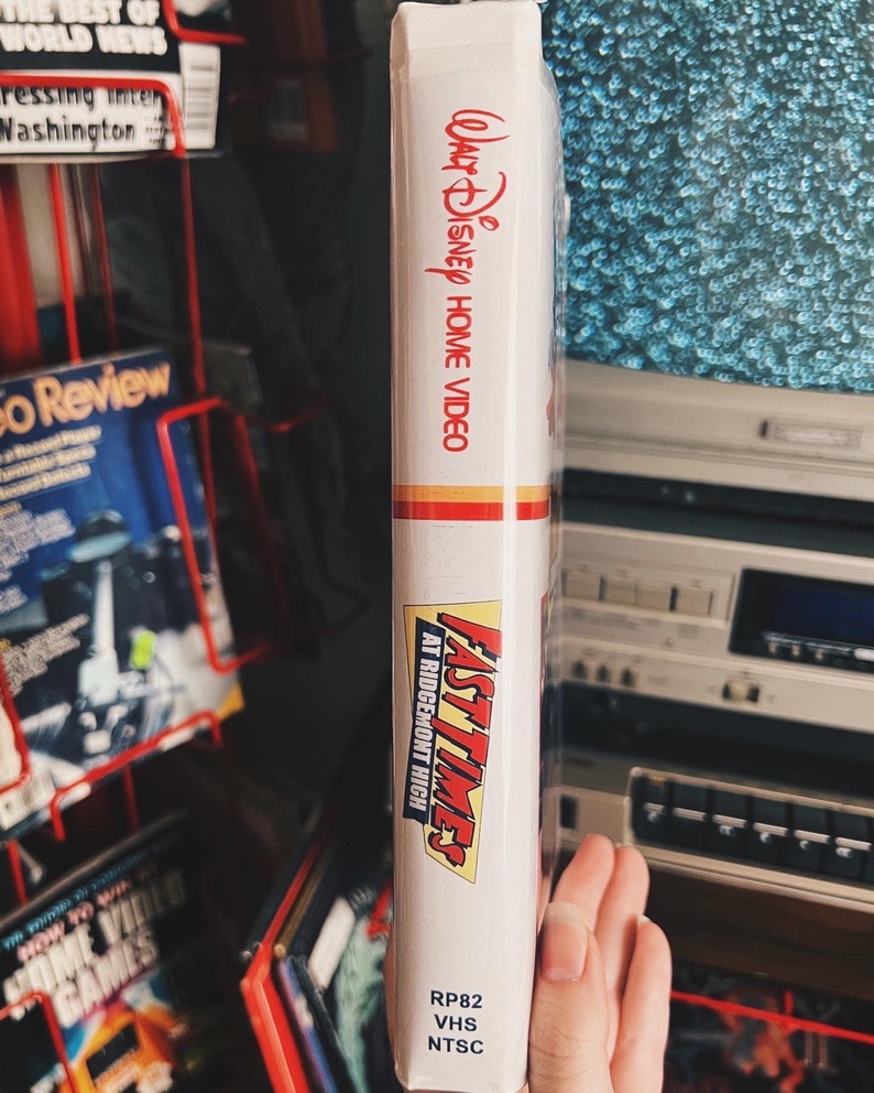 Fast Times at Ridgemont High 1982 Custom VHS Clamshell Slipcover (NO ...