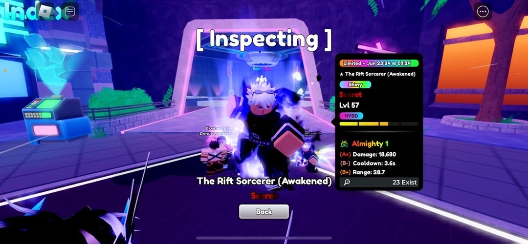 Adopt Me Roblox Limited Edition Gojo Shiny Trait Almighty - Etsy Australia