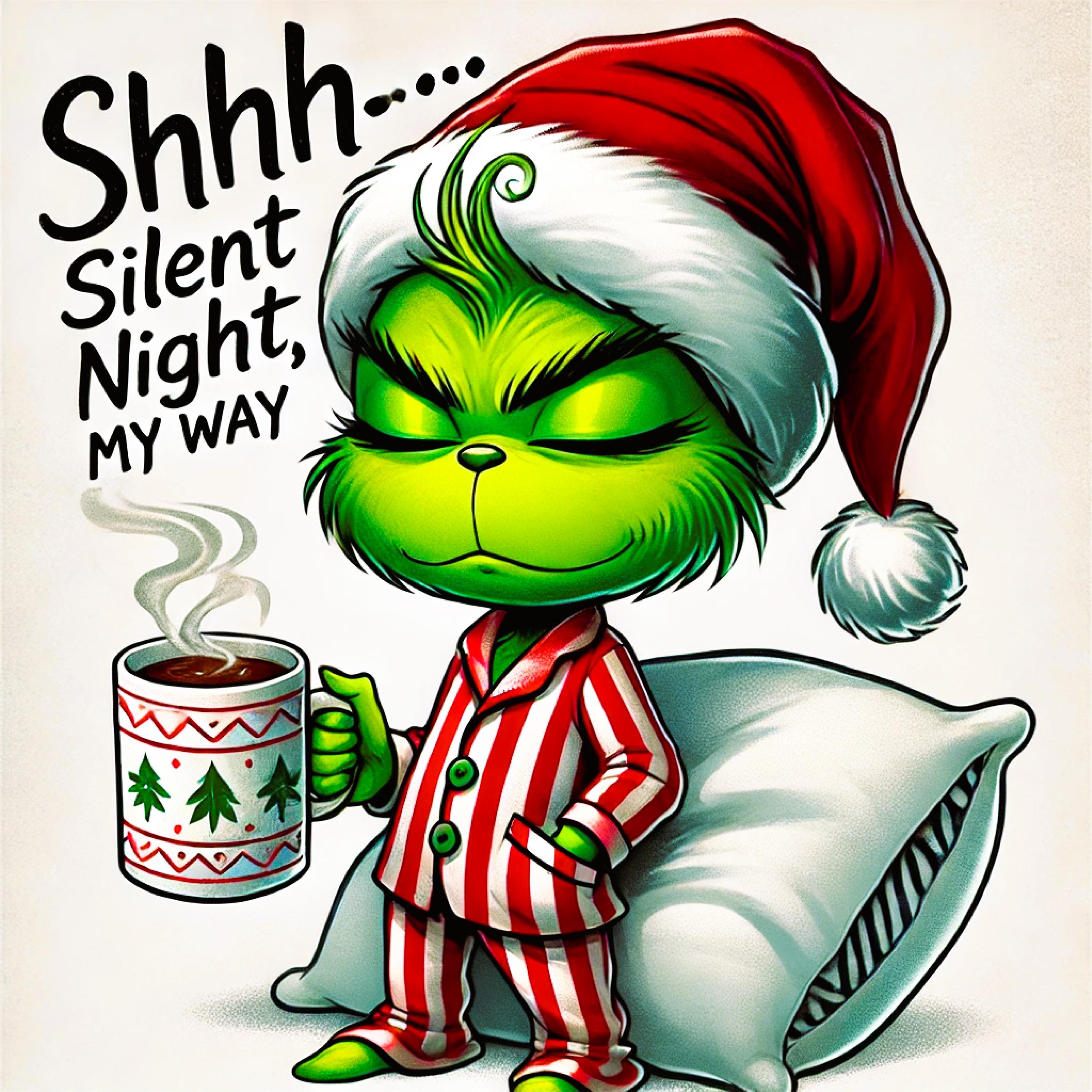 5 Grinch PNG High Resolution Clipart Pack Funny Grinch Sayings Digital ...