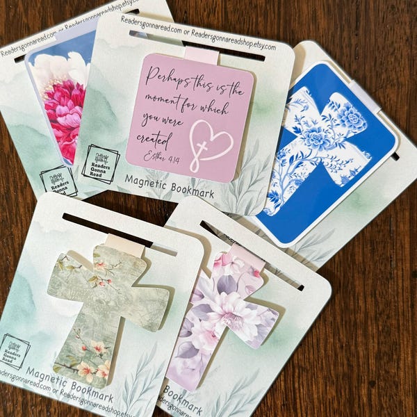 Cross Bookmark - Etsy