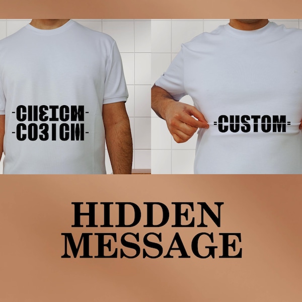 Message Tshirt - Etsy