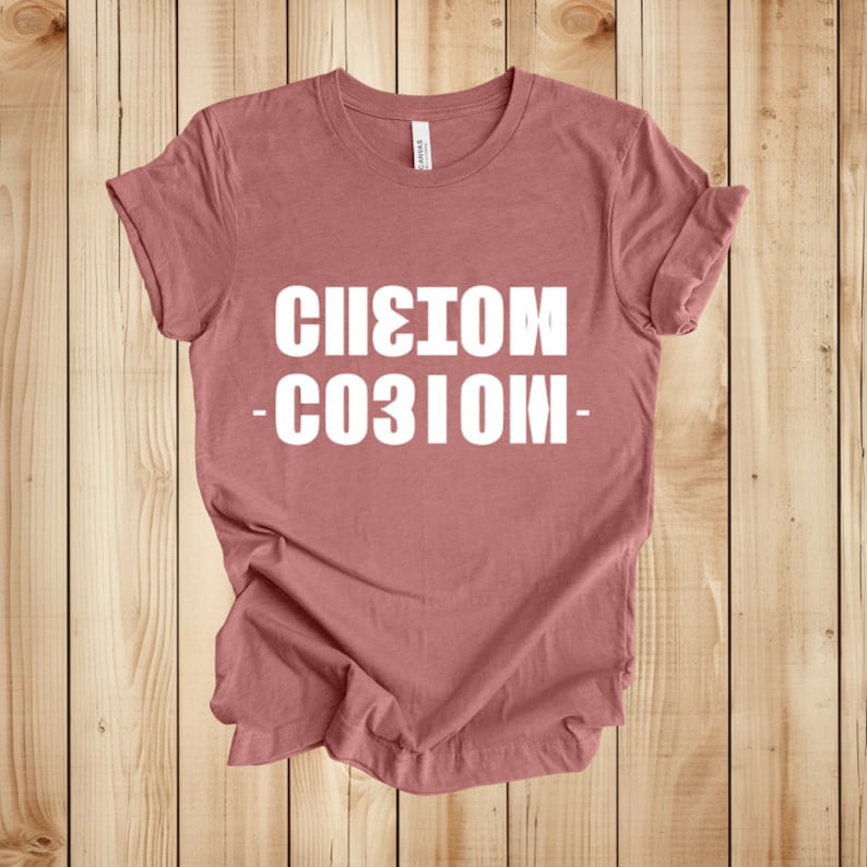Custom Hidden Message T-shirt: Secret Fold Code Tee - Etsy