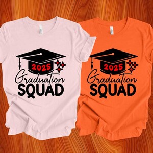 Class of 2025 Graduation Squad Shirts - Senior Grad Gift, Funny ...