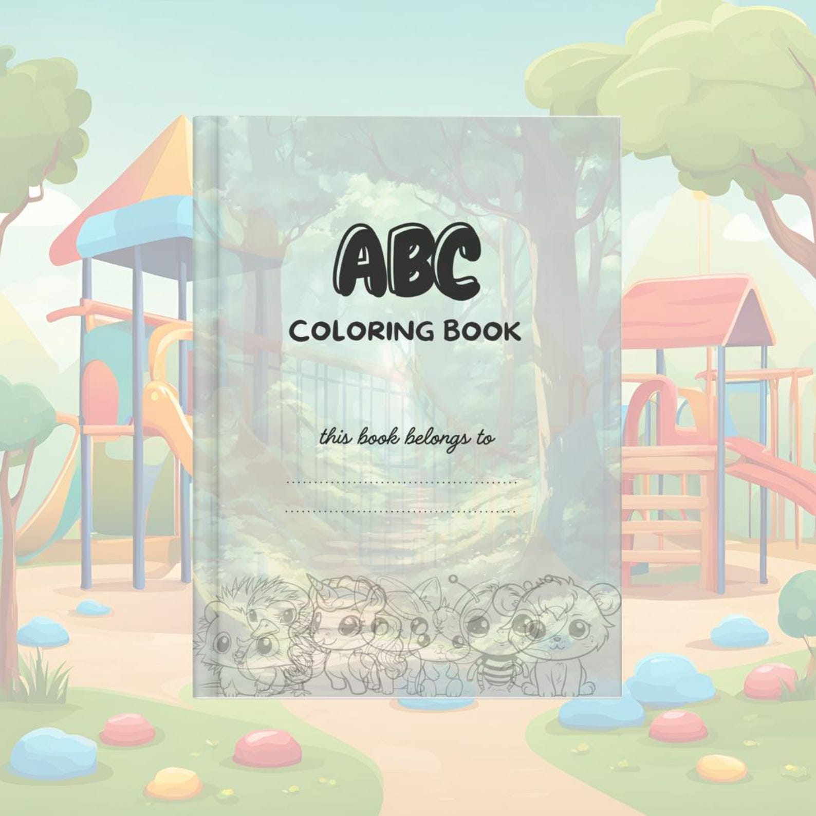 ABC Coloring Book | Coloring Pages | Kids Coloring Book | Coloring ...
