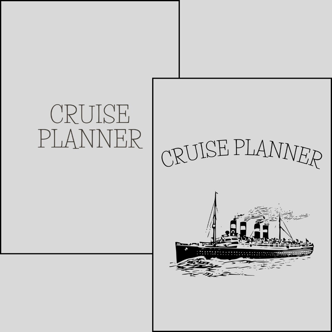 Cruise Planner Printable | Travel Itinerary | Destination Planner ...