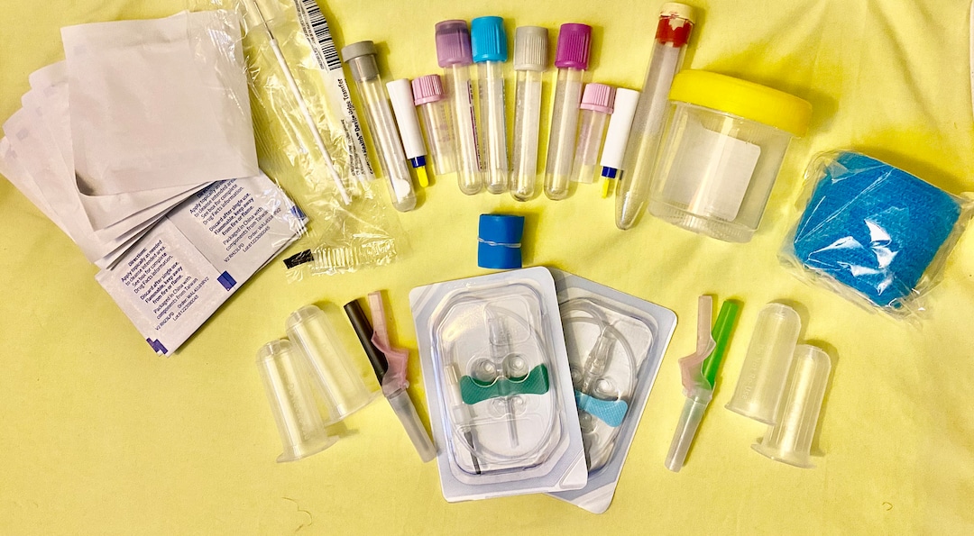 Phlebotomy Skills Check off Kit Venipuncture Butterfly, Straight Needle ...