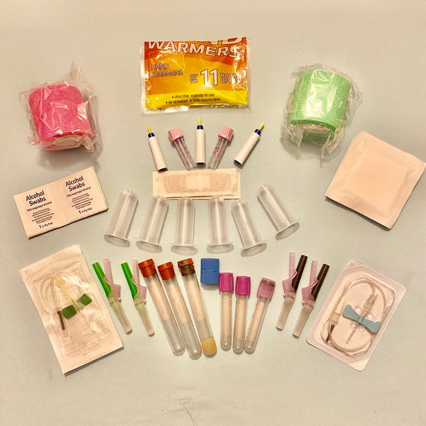 Phlebotomy Practice Kit - Etsy