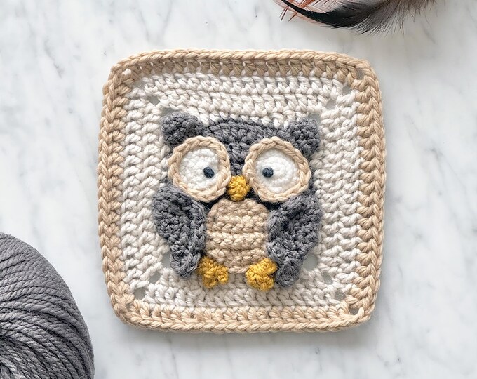 Duck Granny Square Crochet Pattern With Video Tutorial: Farm Animal ...