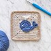 Whale Granny Square Crochet Pattern Sea Animals Ocean Animals Fish ...