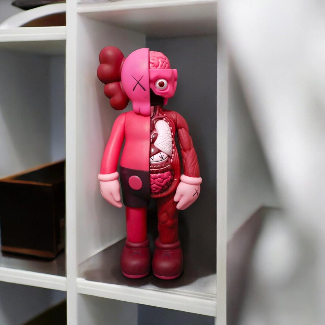 Kaws-inspired Anatomy Doll Modern Art Sculpture Companion Series Statue ...