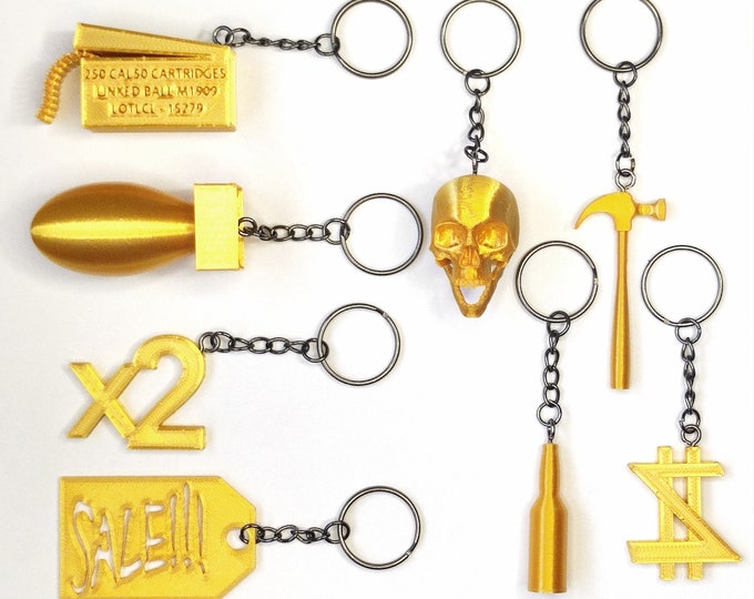 COD Zombies Power up Keychains - Etsy