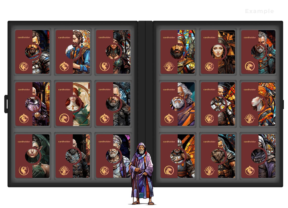 Fantasy Card Game, Tabletop Collectible Card Game, Hero Card Templates ...