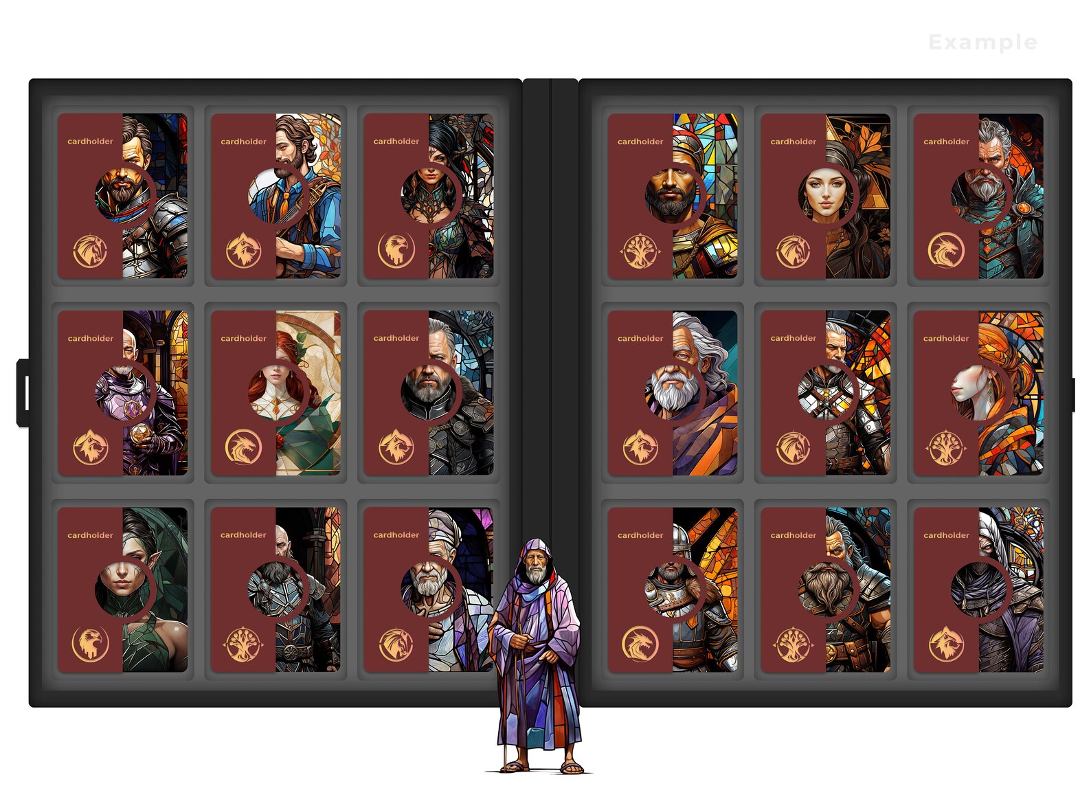 Fantasy Card Game, Tabletop Collectible Card Game, Hero Card Templates ...