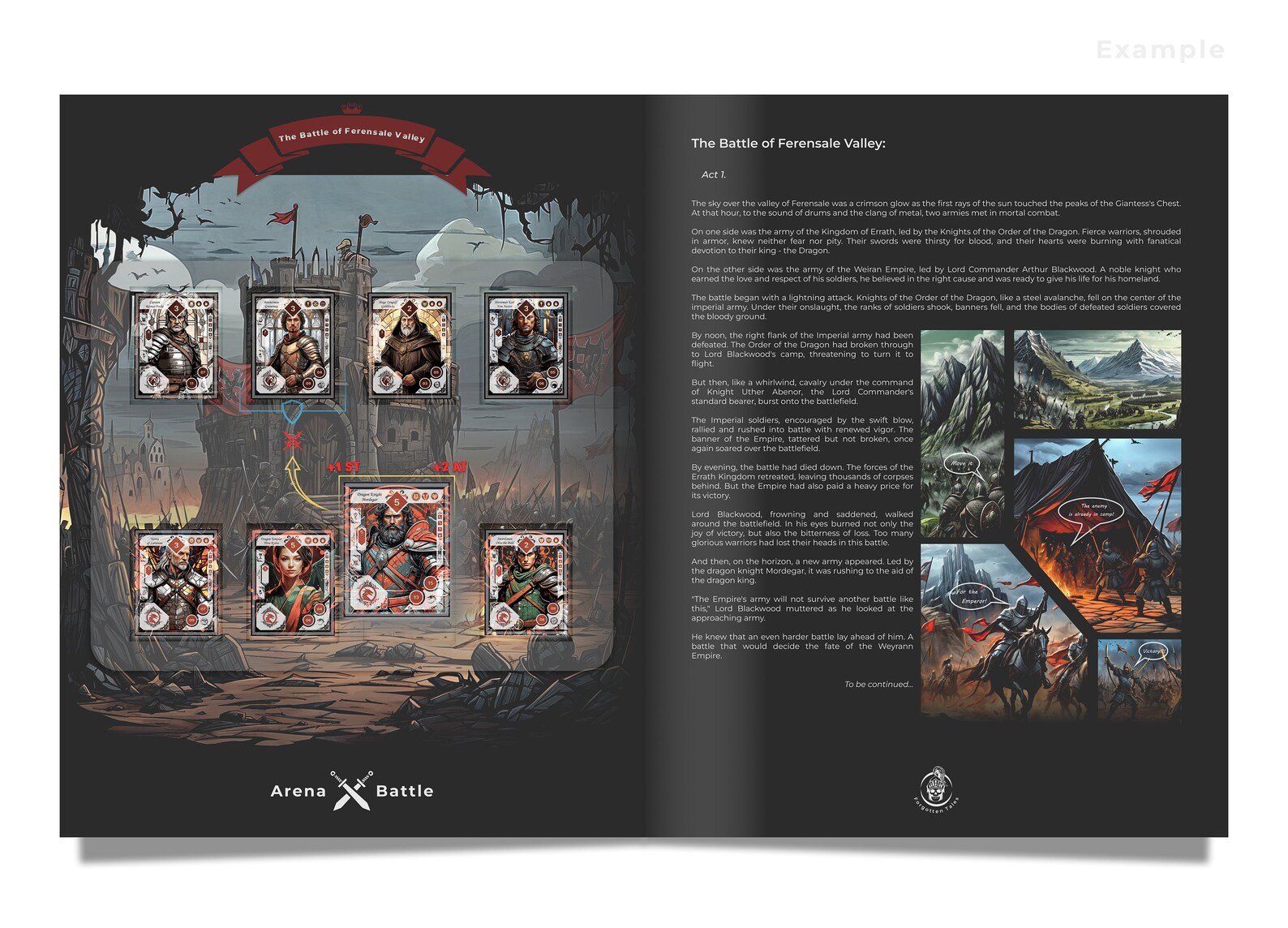 Fantasy Card Game, Tabletop Collectible Card Game, Hero Card Templates ...