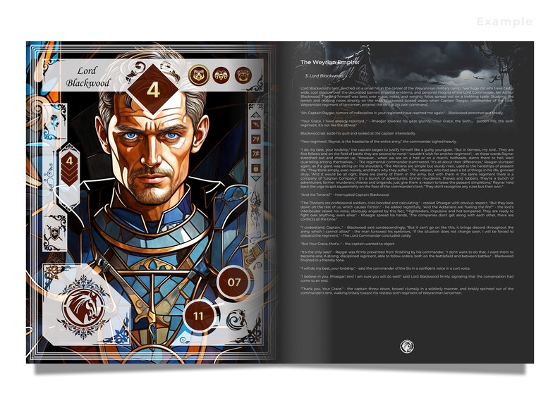 Fantasy Card Game, Tabletop Collectible Card Game, Hero Card Templates ...