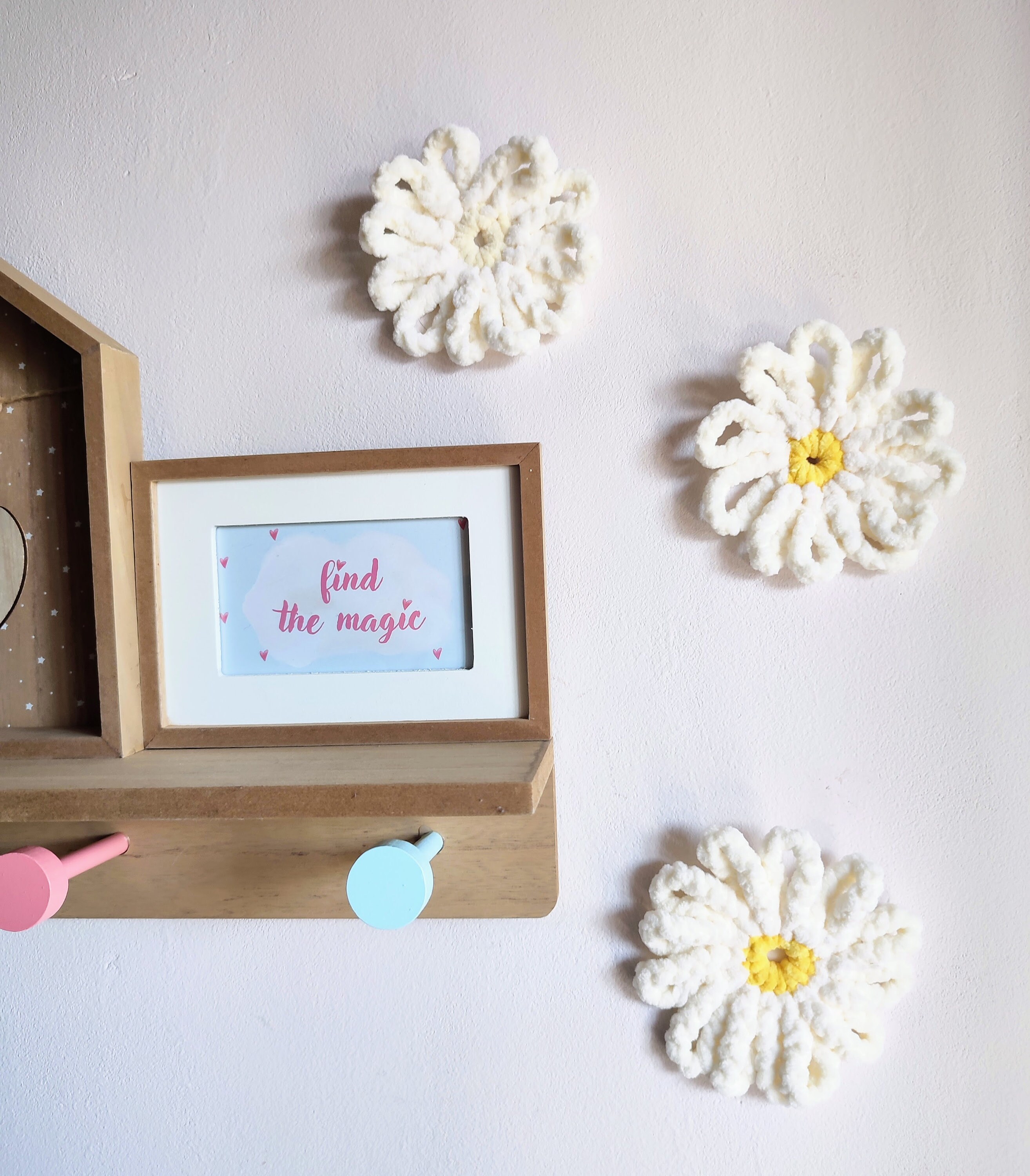 Daisy Flower Nursery Wall Decor. Wildflowers Decor - Etsy