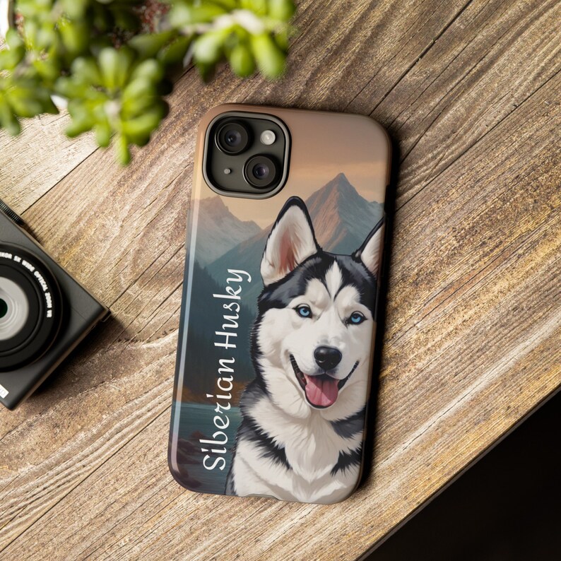 Artistic Siberian Husky Tough Phone Cases - Etsy