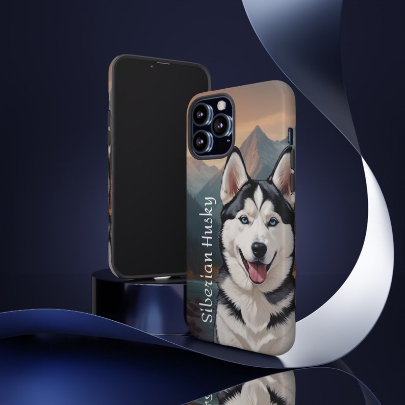 Artistic Siberian Husky Tough Phone Cases - Etsy