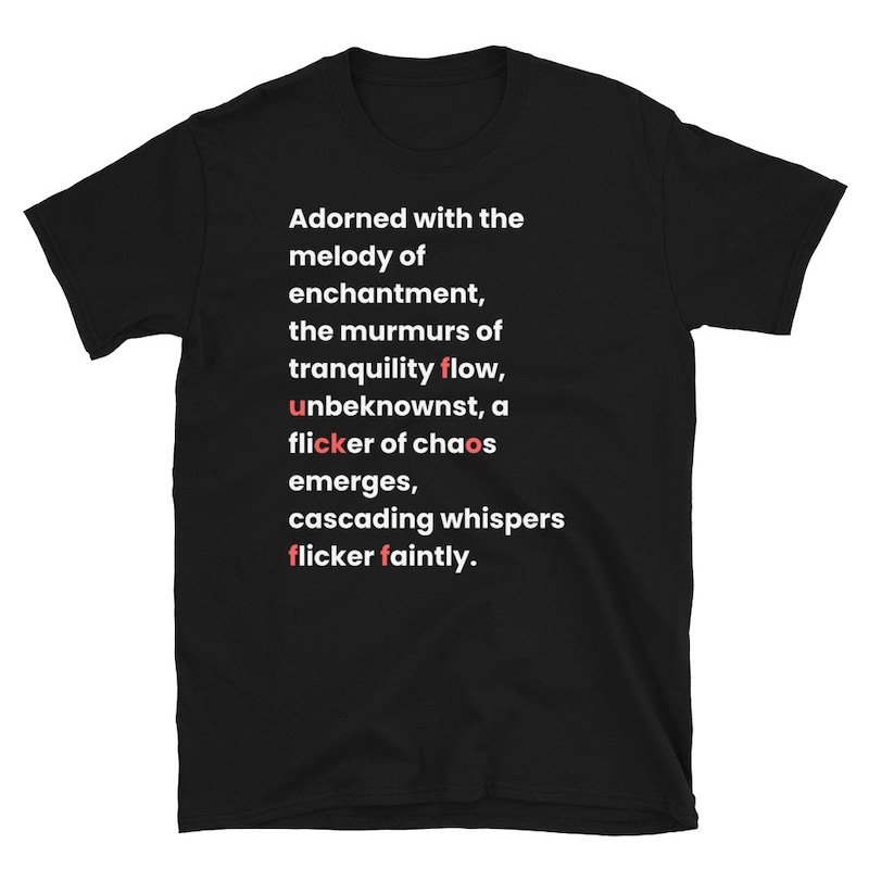 Message Tshirt - Etsy