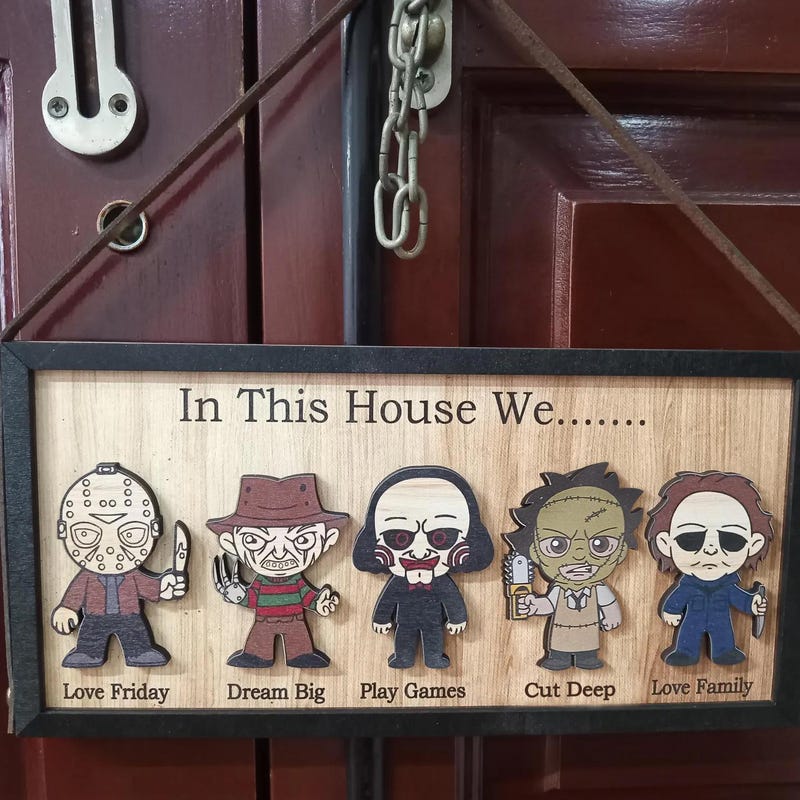 Horror Movie Signs - Etsy