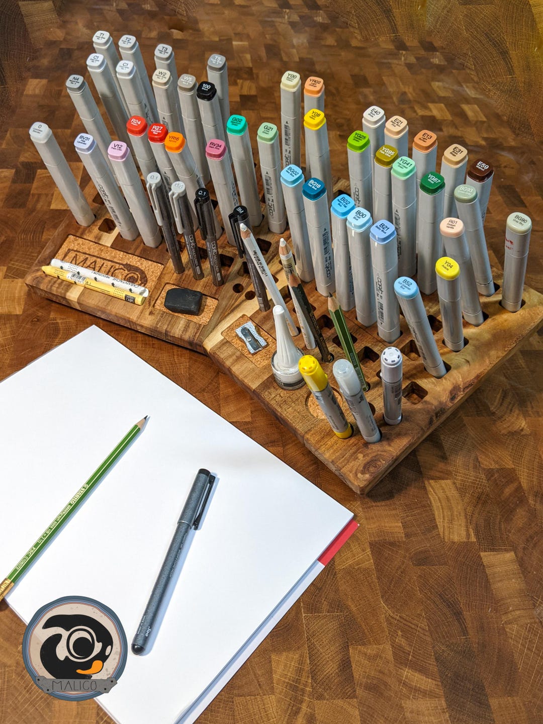 Pen Holder / Marker Holder / Graphic Marker Storage - Etsy