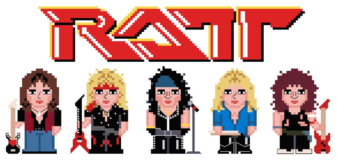 Ratt Cross Stitch Pattern - Etsy