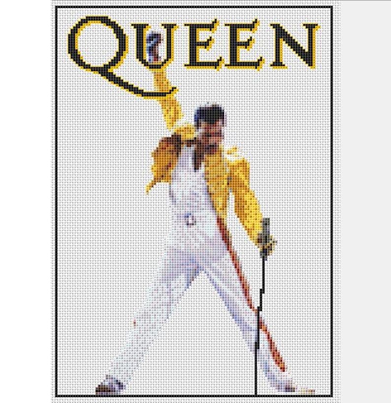 Queen Cross Stitch Pattern - Etsy