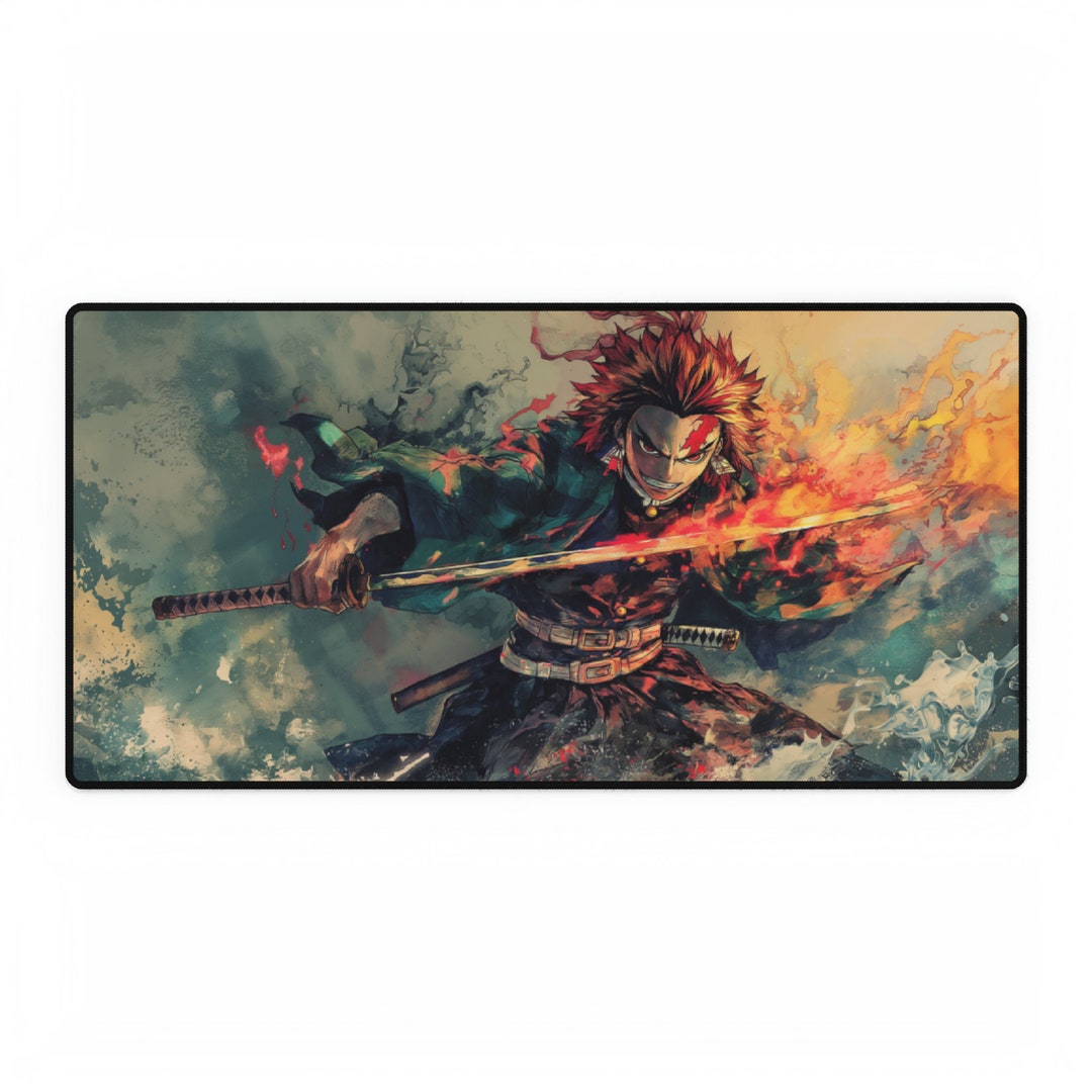 Demon Slayer Desk Mat - Etsy