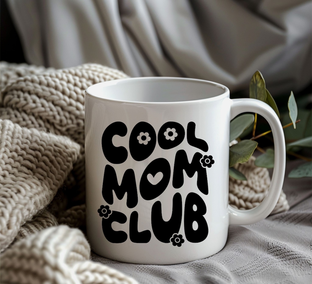 Cool Mom Club Mug, Funny Mothers Day Gift for Mom, Coffee Mug Funny ...