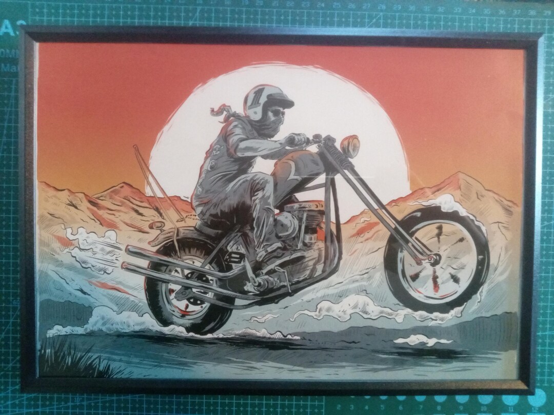 Man Cave Frames Harley Davidson - Etsy