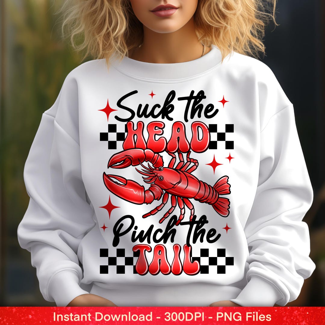 Crawfish Boil Season PNG, Preppy Pinch Peel Eat Repeat Png, Suck the ...