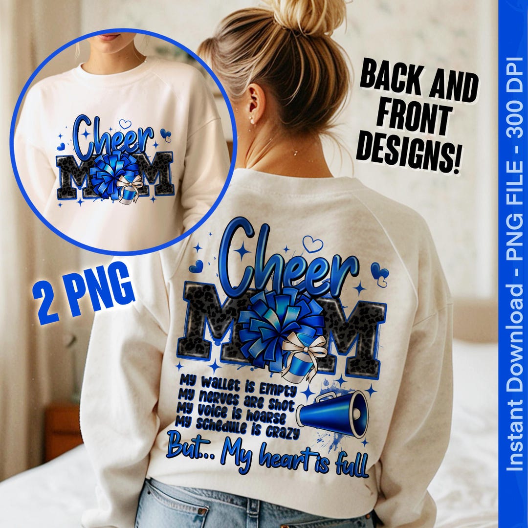 Cheer Mom PNG: Football Season Design (digital Download) - Etsy