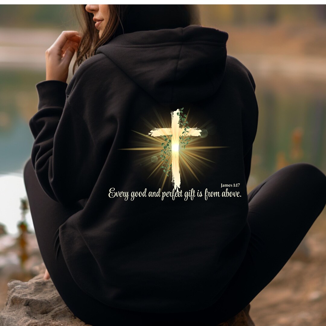 Christian Bible Verse Hoodie Christianity Clothing Jesus is King Hoodie ...