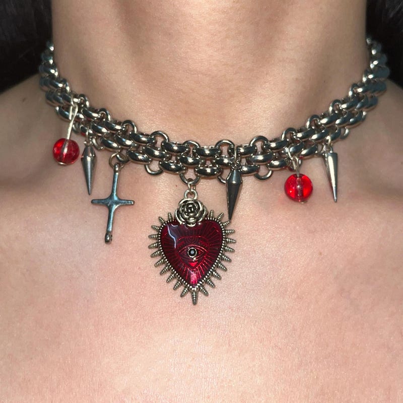 Grunge Necklace - Etsy