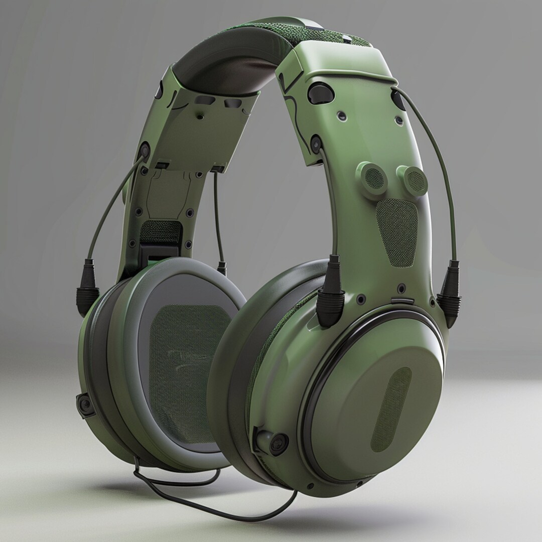 A Concept Design for a 1980's Military-grade Headphone - Etsy