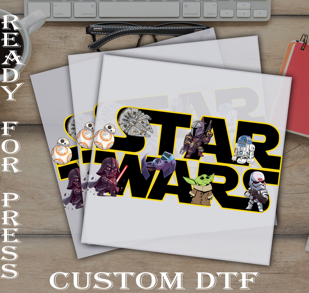 Star Wars DTF Transfer: Galaxy's Edge Ready to Press Heat Transfer - Etsy