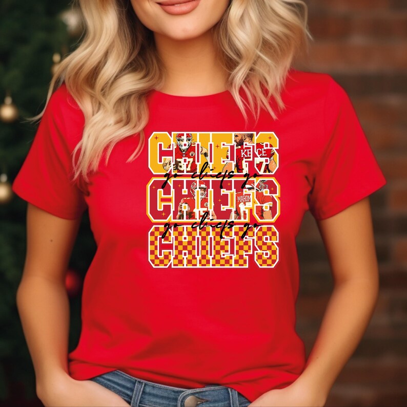 Chiefs Football DTF Transfer: Kansas City Swelce 87 Heat Press Print - Etsy