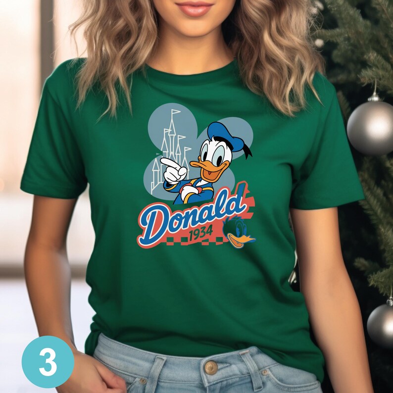 Donald Duck DTF Transfer, Family Vacation Ready to Press - Etsy