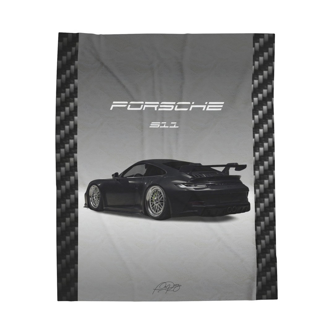 Porsche Blanket - Etsy