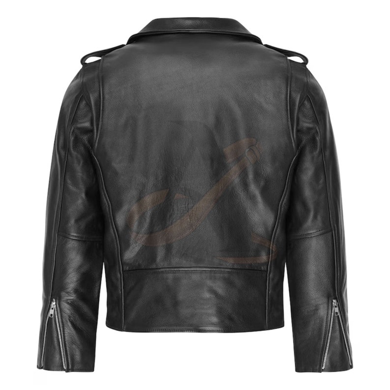 Iconic Marlon Brando Leather Jacket Vintage Motorcycle Biker Style, Men ...